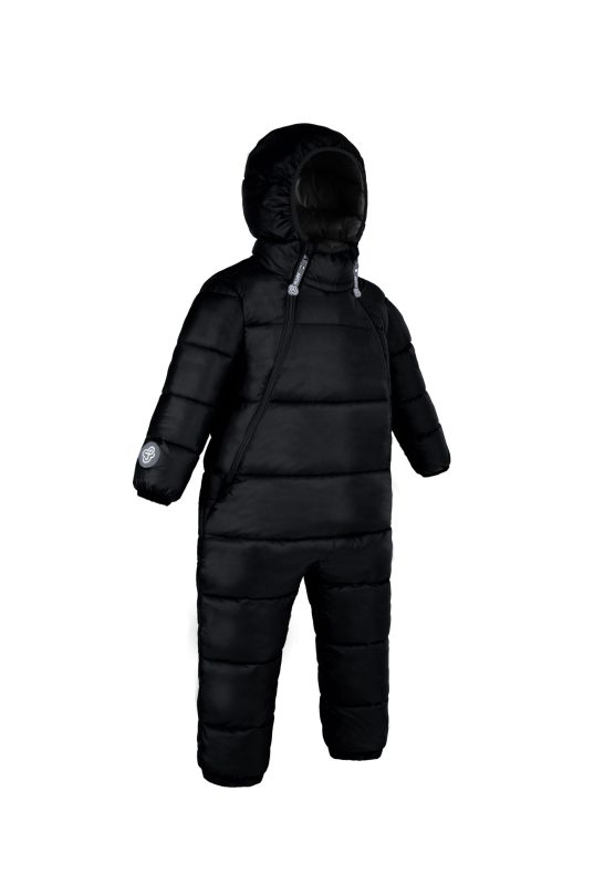 Black big puffer snowsuit - Fluff