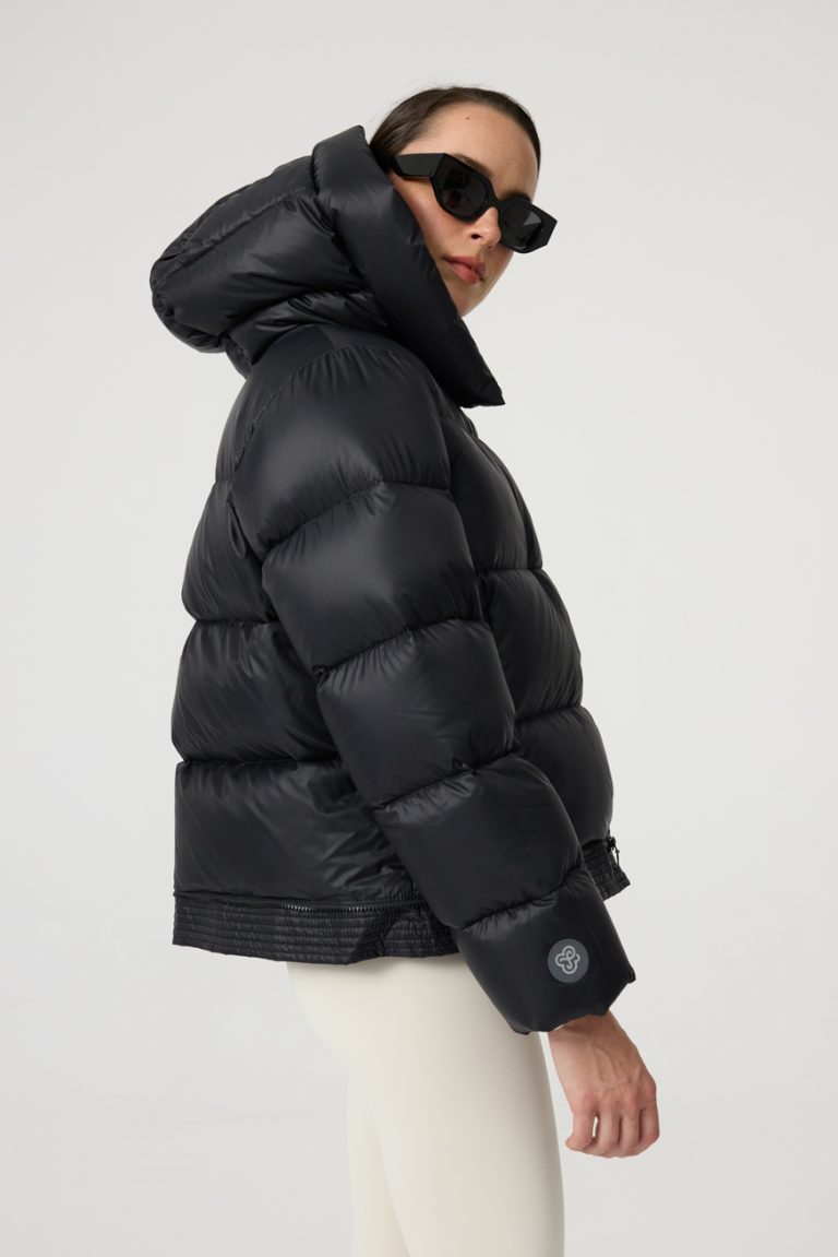 3-lengths coat Black - Fluff
